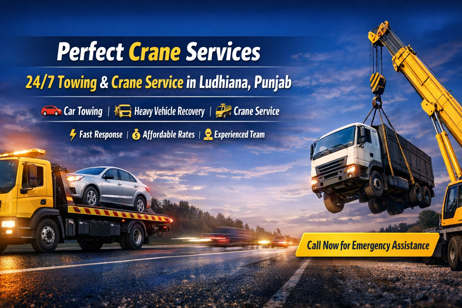 Towing Service | Best Vehicle Recovery in Ludhiana, Punjab | Gowww